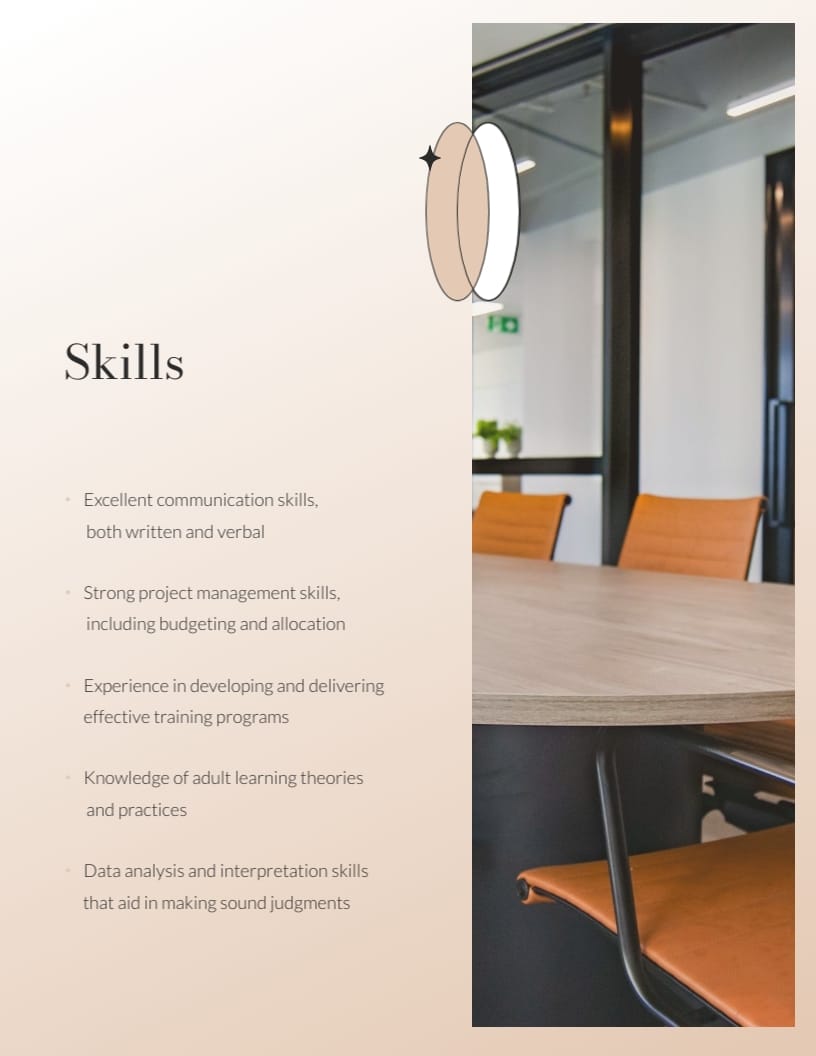 Professional Learning Development Portfolio Template | Visme