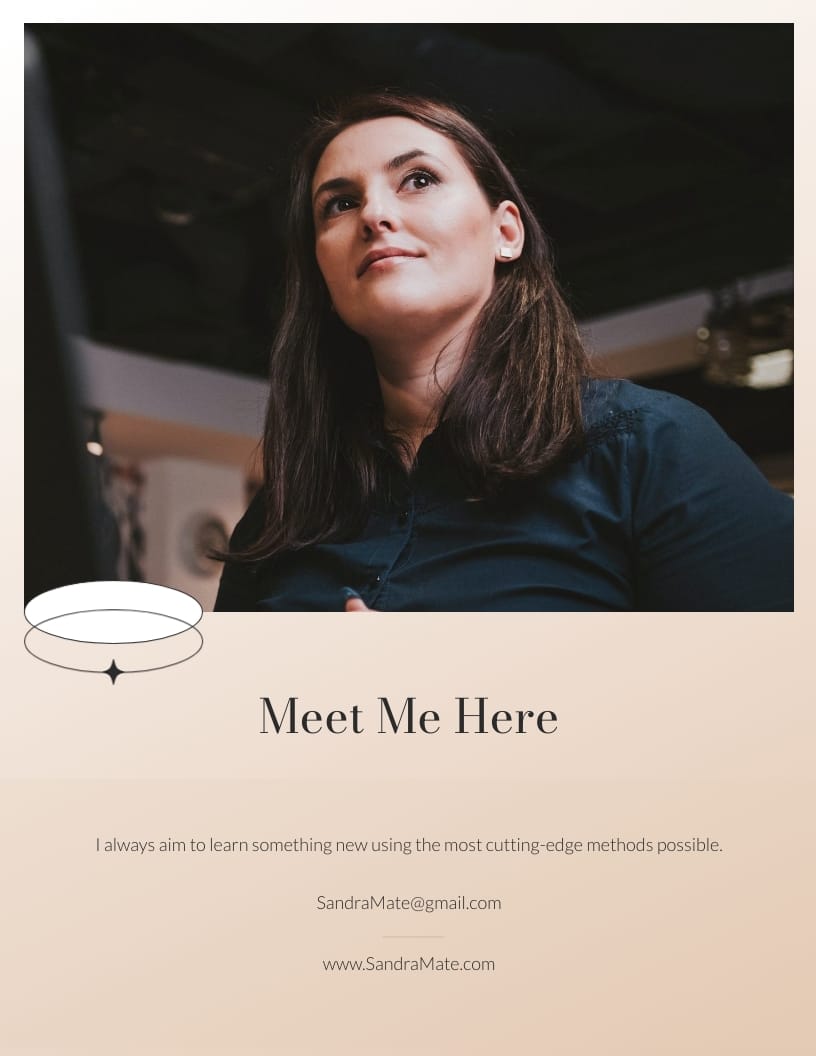 Professional Learning Development Portfolio Template | Visme