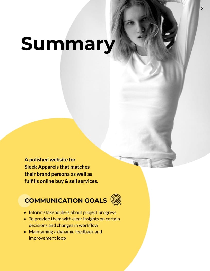 Project Management - Communication Plan Template | Visme