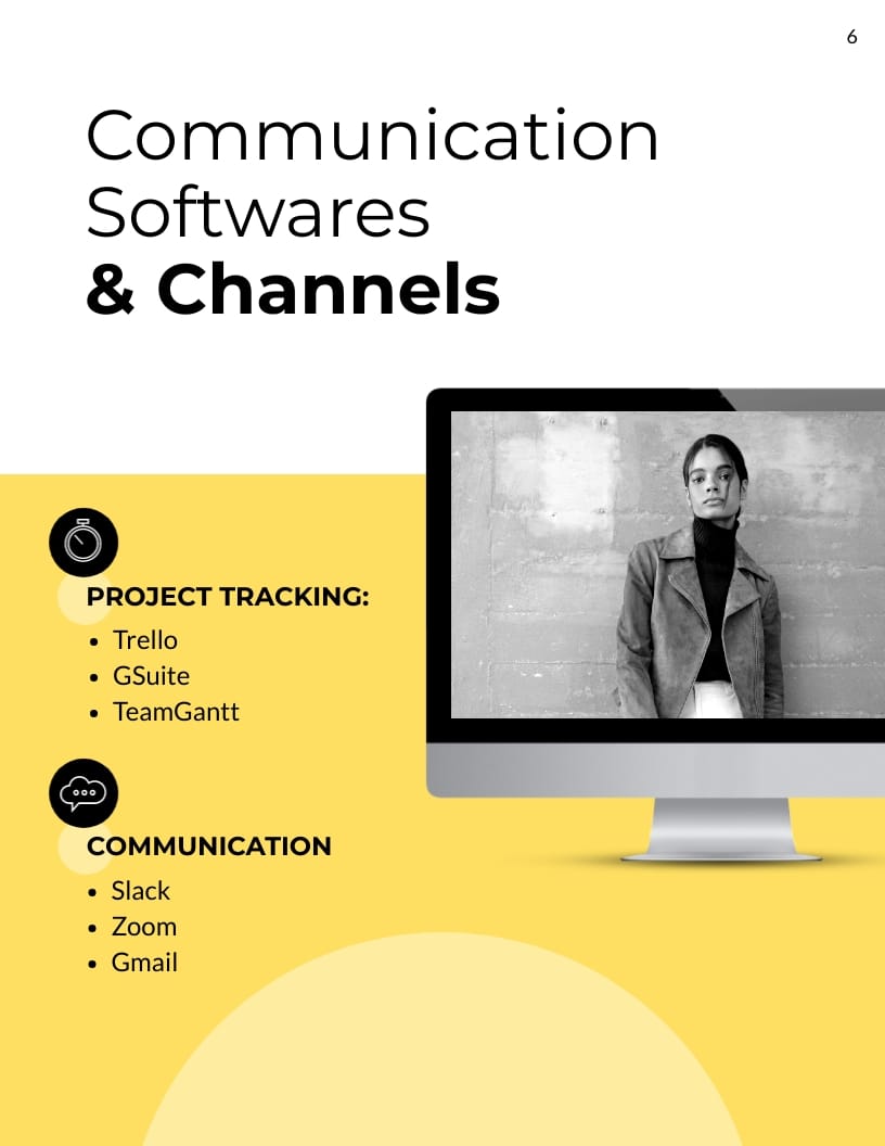 Project Management - Communication Plan Template | Visme