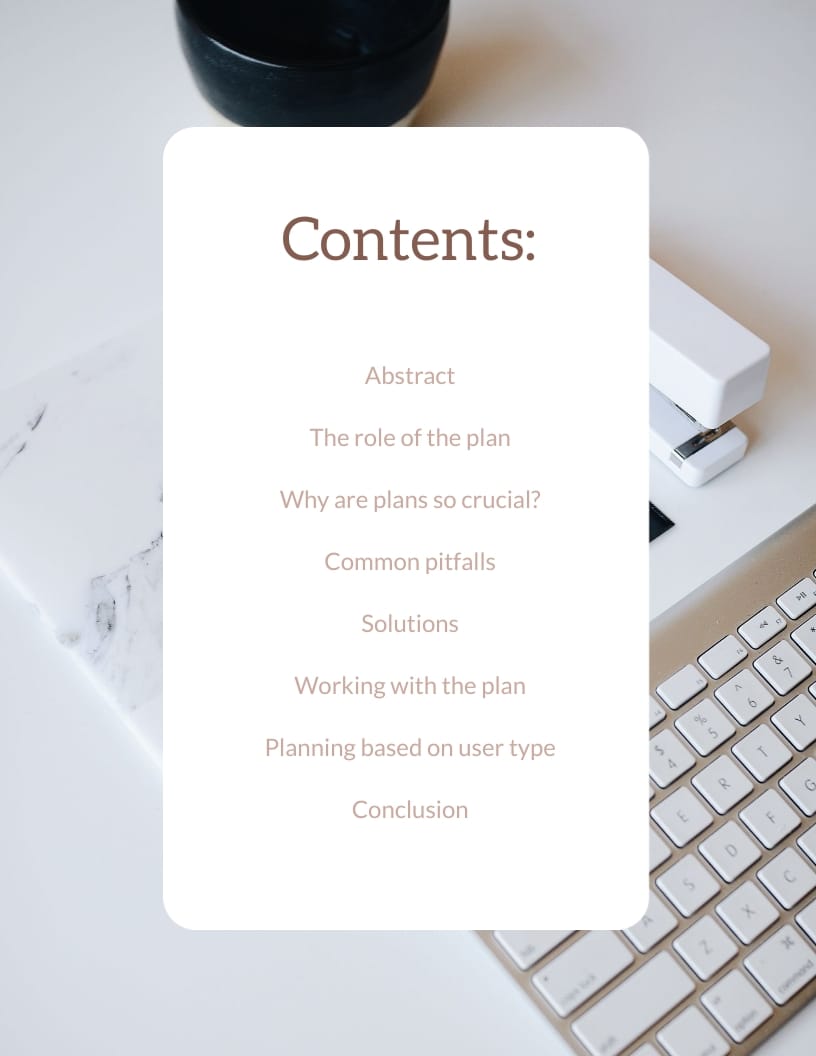 Project Management White Paper Template | Visme