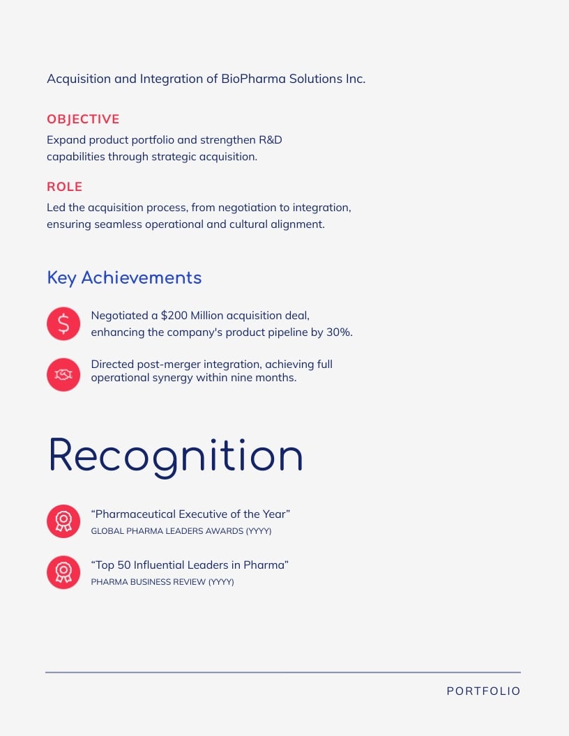 Project Portfolio Management Template | Visme