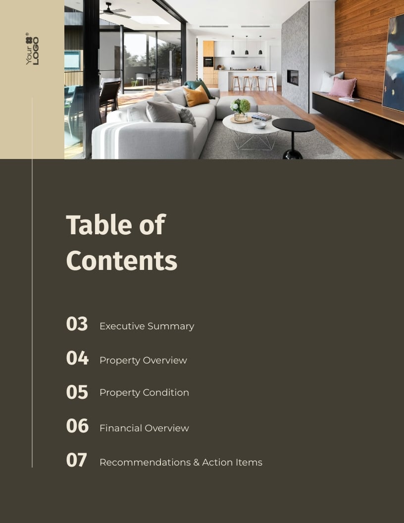 Property Management Monthly Report to Owner Template | Visme