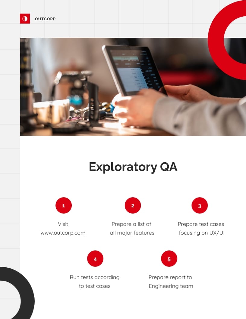 QA Testing Training Manual Template | Visme