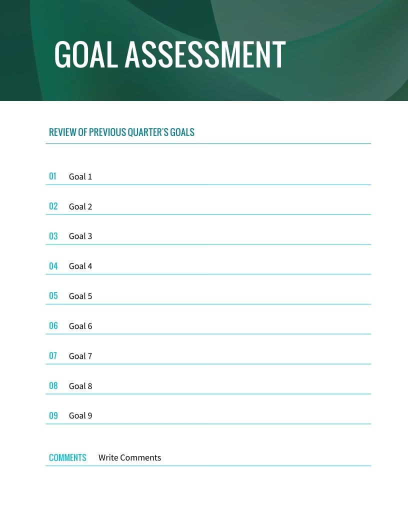 Quarterly Employee Review Template | Visme