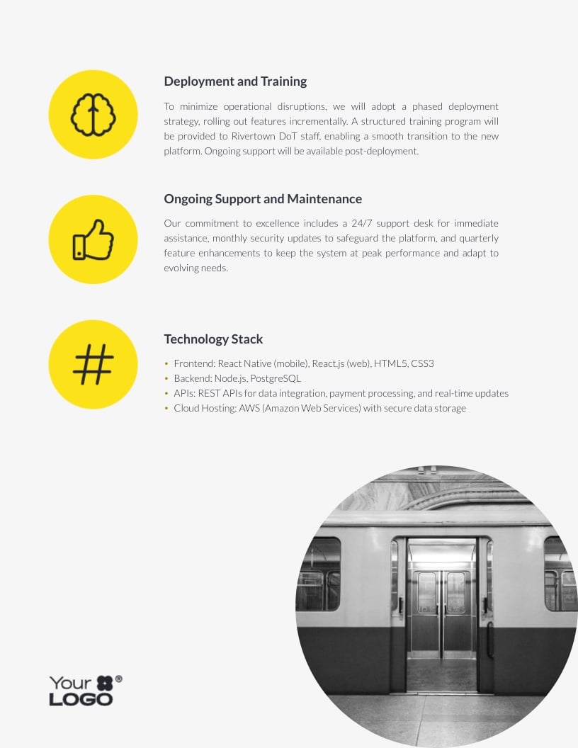 RFP Response Template | Visme