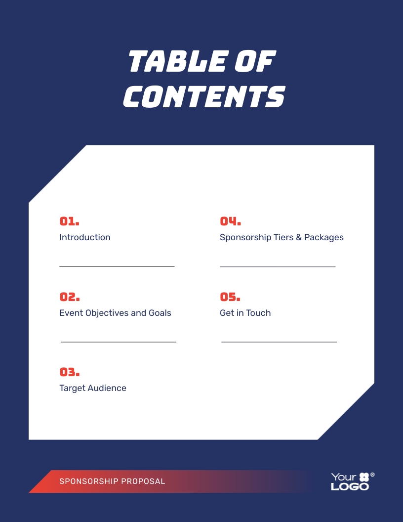 Racing Sponsorship Proposal Template | Visme