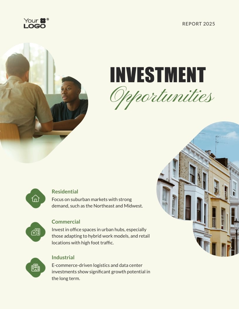 Real Estate Market Research Report Template | Visme