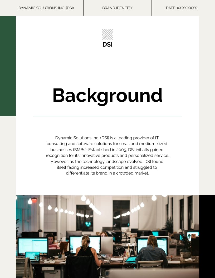 Rebranding Case Study Template | Visme
