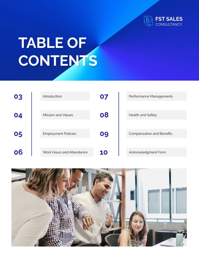Remote Company Employee Handbook Template | Visme