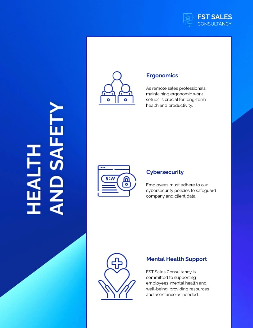 Remote Company Employee Handbook Template | Visme