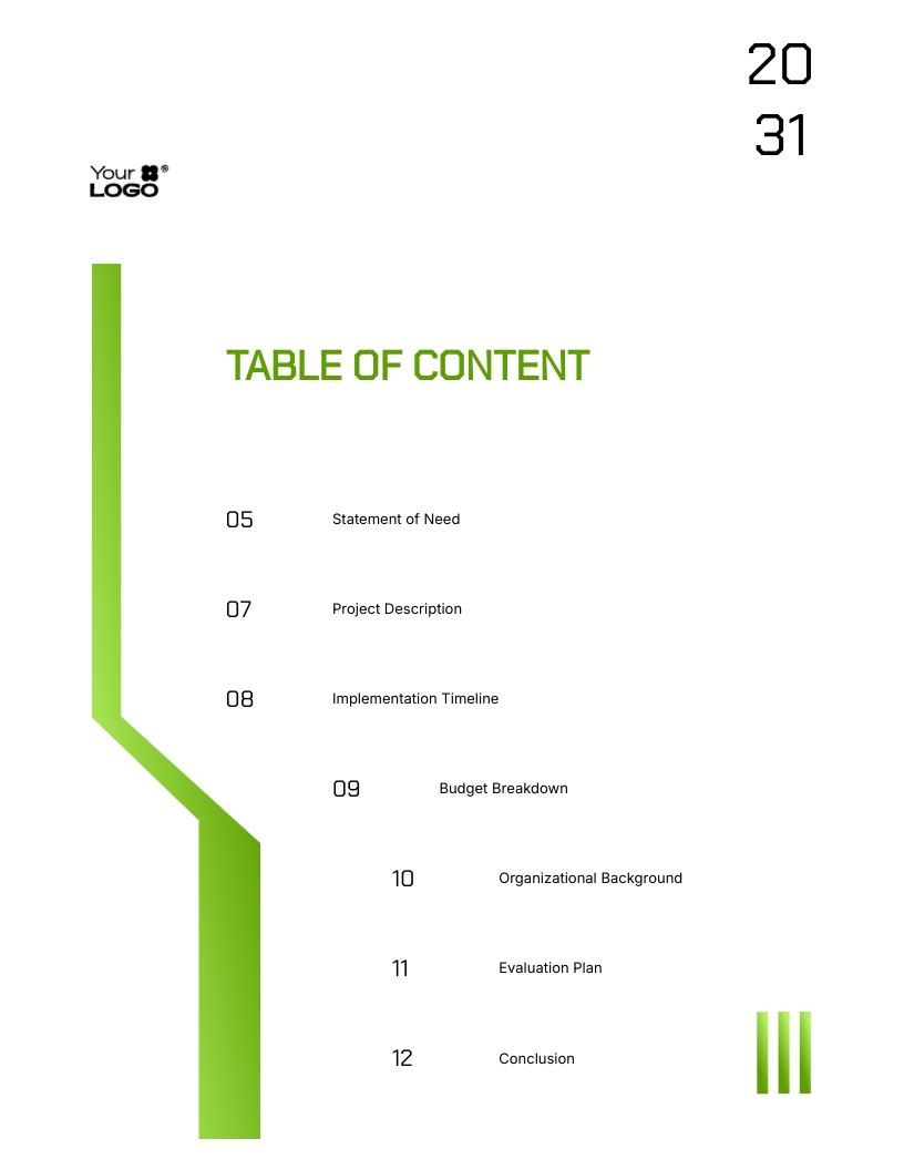 Research Grant Proposal Template | Visme