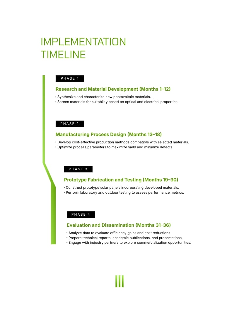 Research Grant Proposal Template | Visme