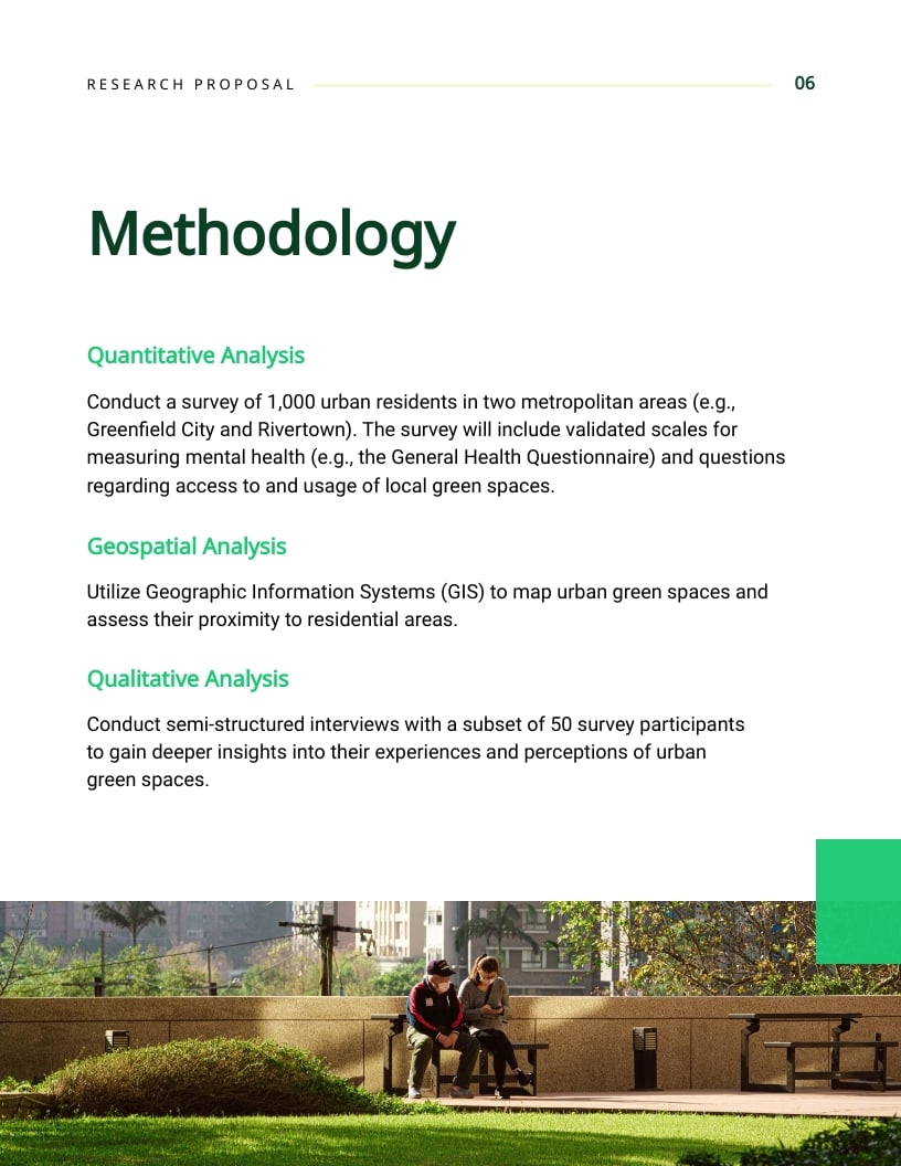 Research Project Proposal Template | Visme