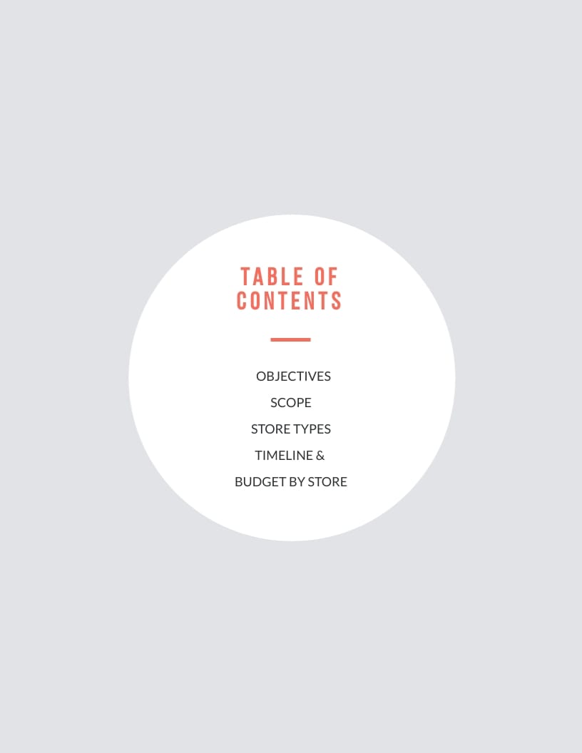 Retail Development - Project Plan Template | Visme