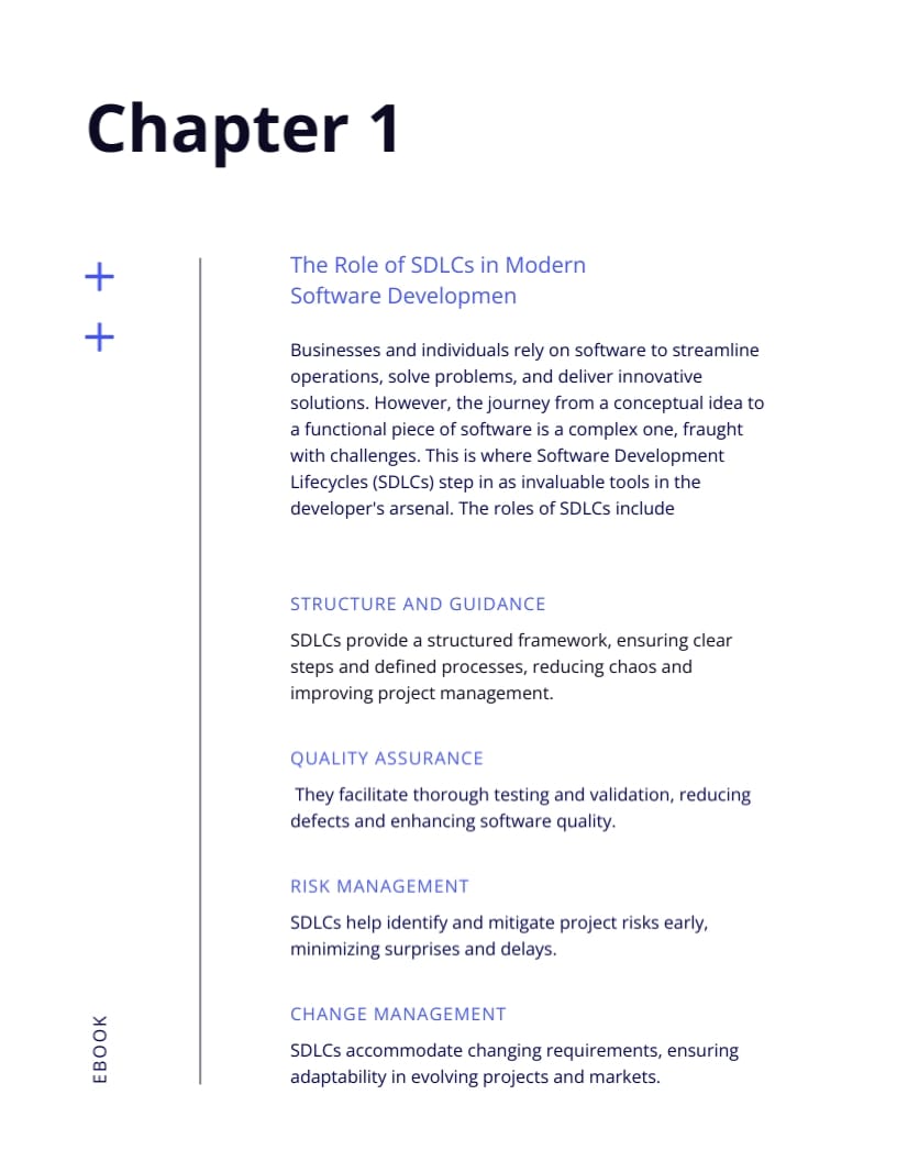 SDLC Ebook Template | Visme