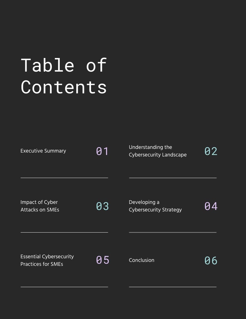 SME Basic Whitepaper Template | Visme