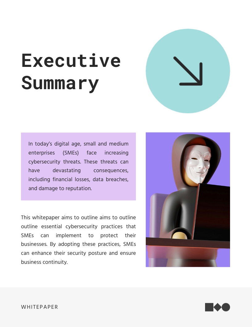 SME Basic Whitepaper Template | Visme