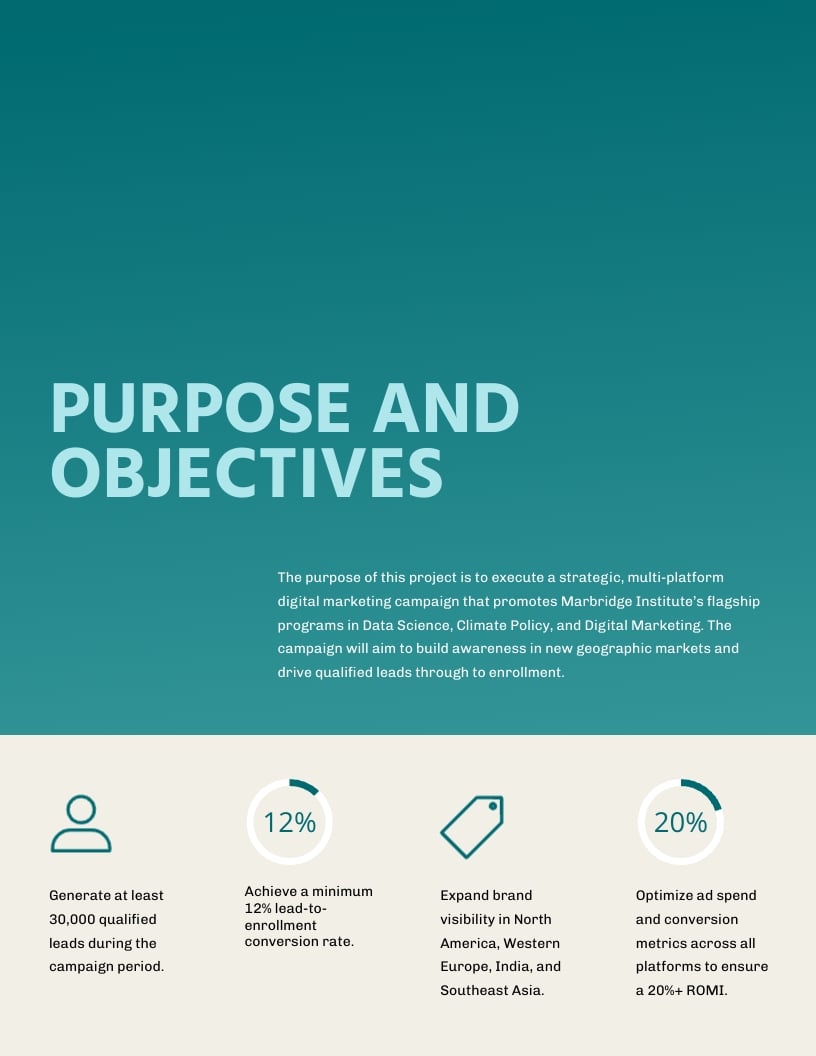 SOW For Internal Projects Template | Visme