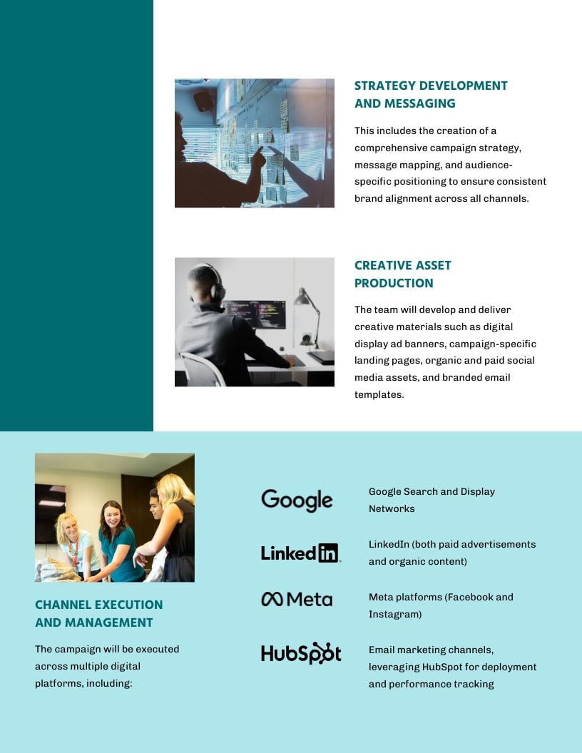 SOW For Internal Projects Template | Visme