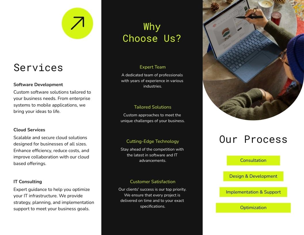 Sales Brochure Template | Visme