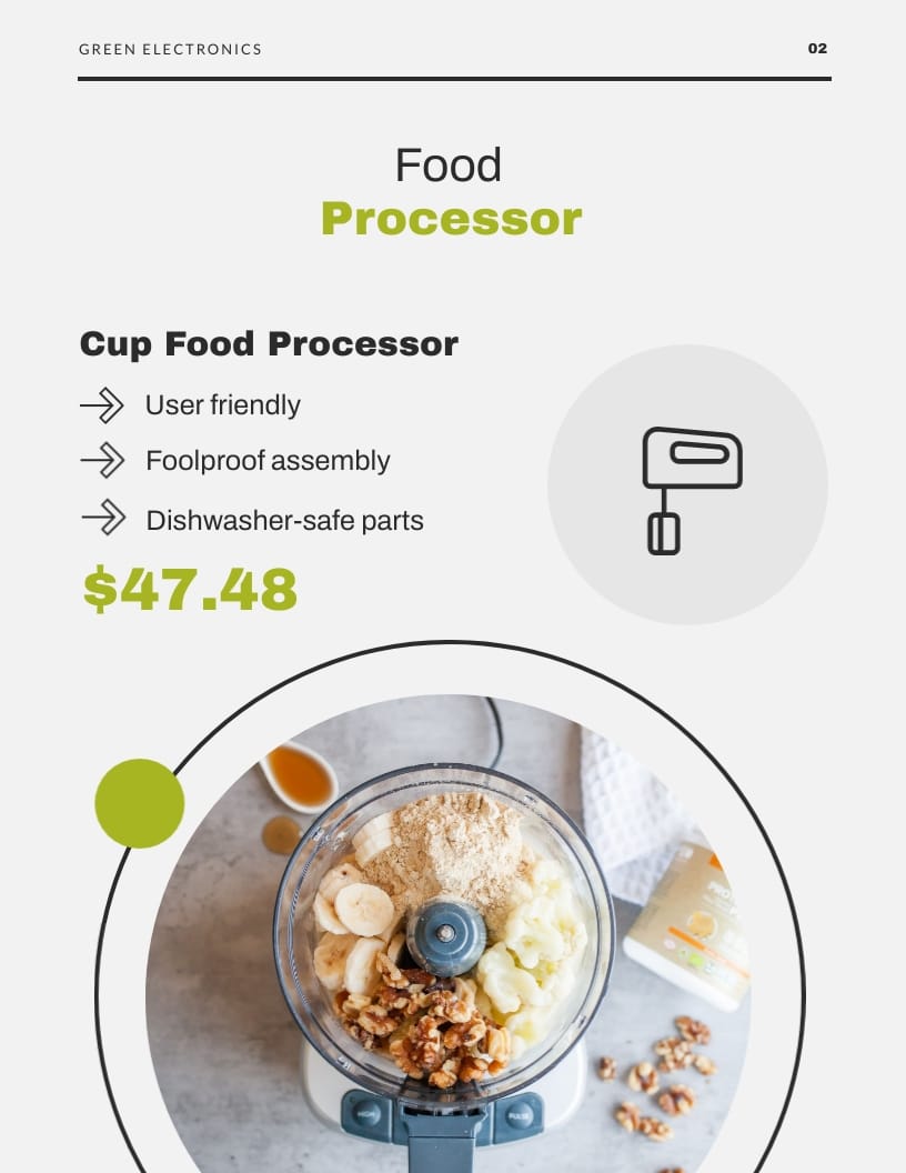 Sales Catalog Template | Visme