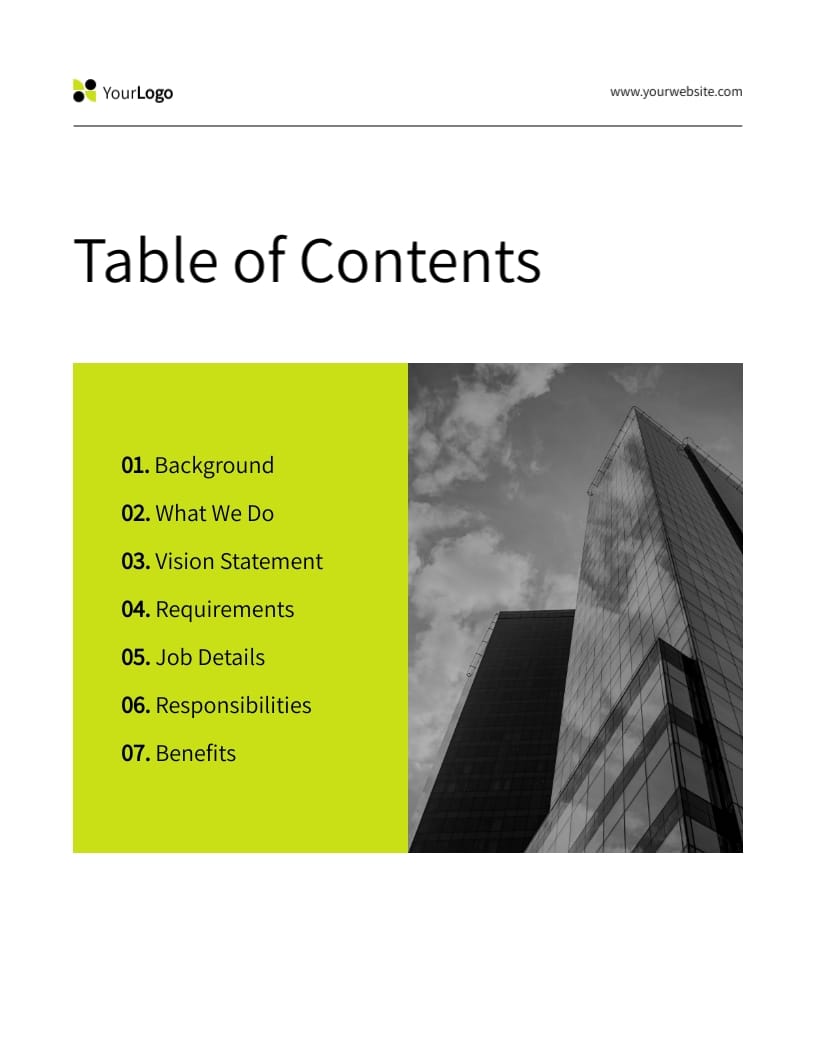11 Best Job Proposal Templates to Help You Sign On New Talent or ...