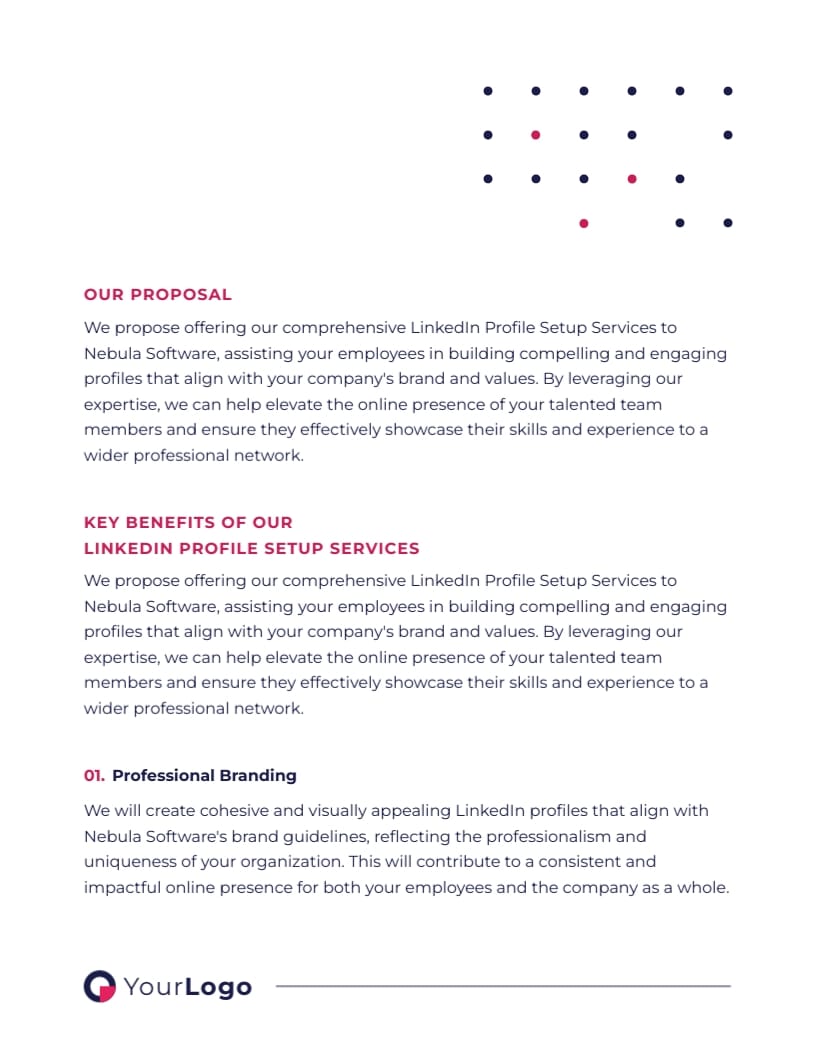 Sales Proposal Letter Template | Visme