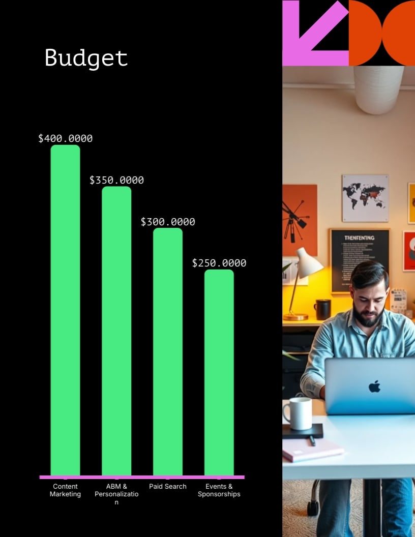 Sample B2B Marketing Plan Template | Visme