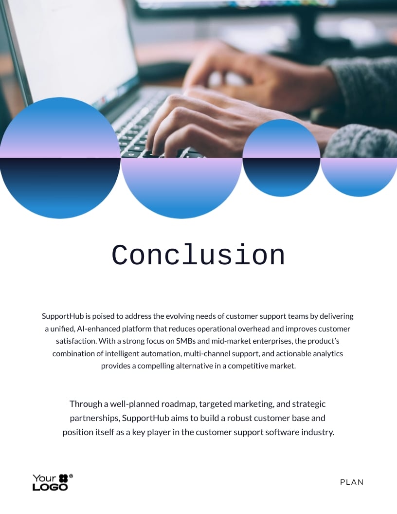 Sample Product Development Plan Template | Visme