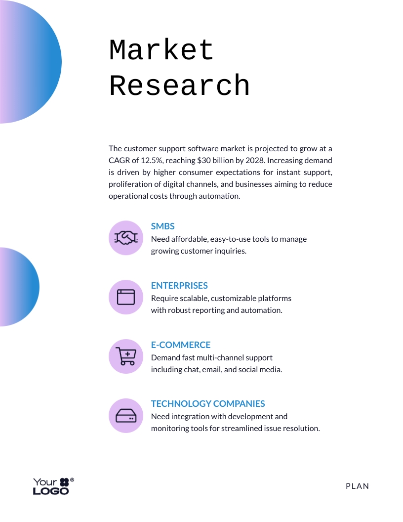 Sample Product Development Plan Template | Visme