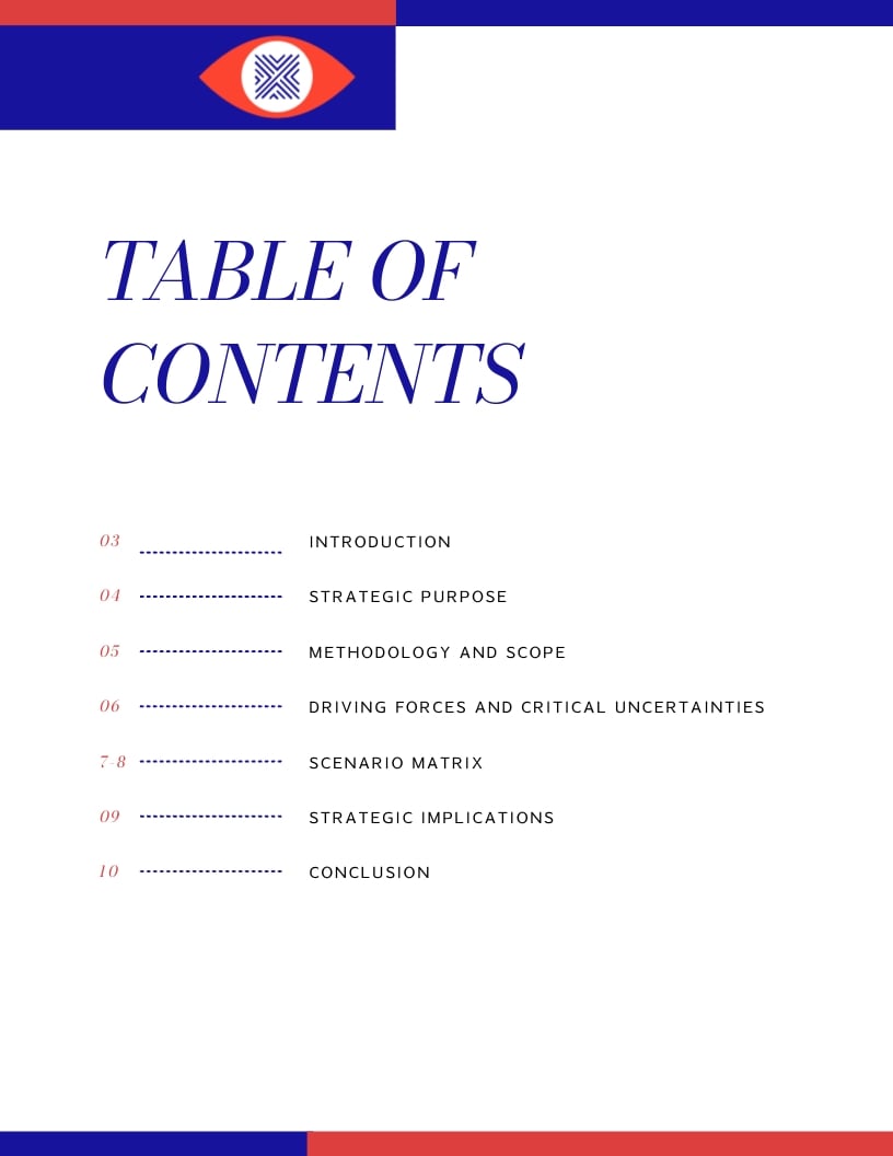 Scenario Plan Template | Visme