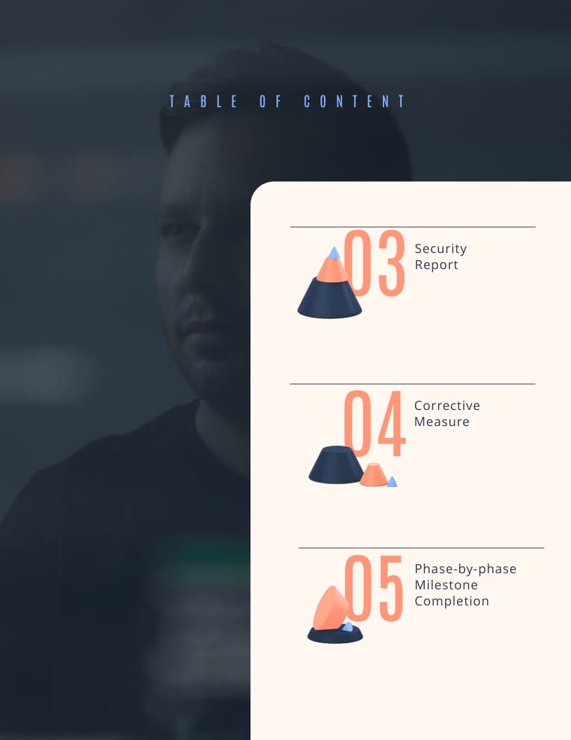 Security Report Template | Visme