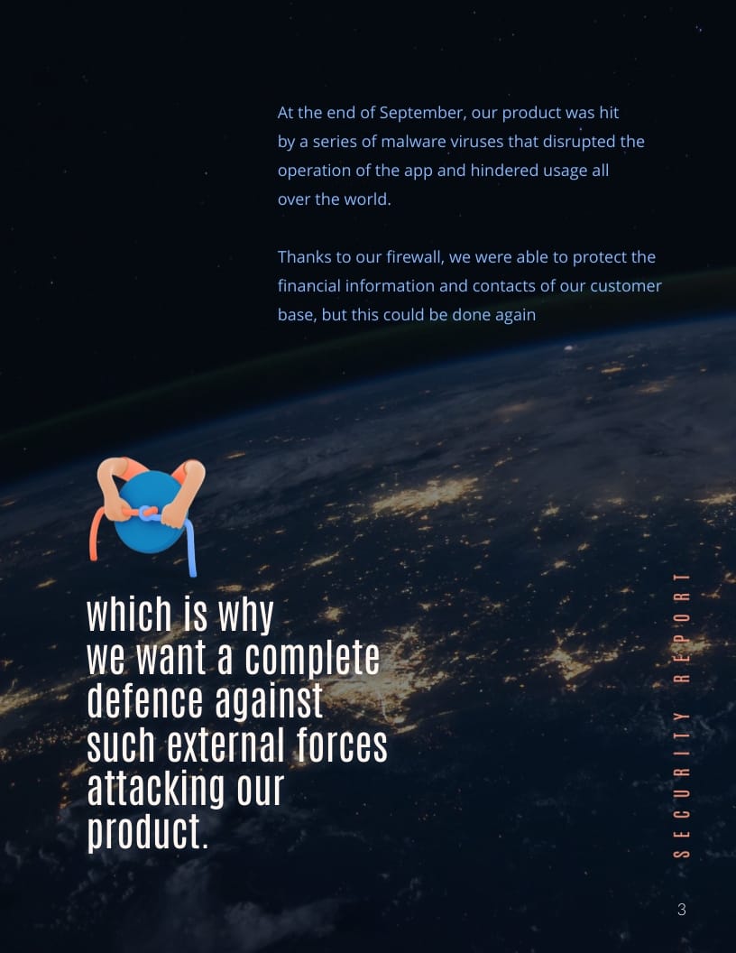 Security Report Template | Visme