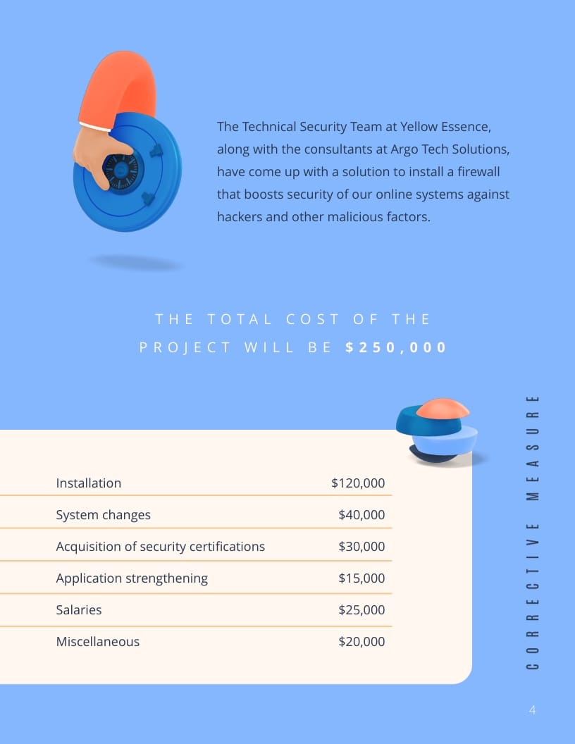 Security Report Template | Visme