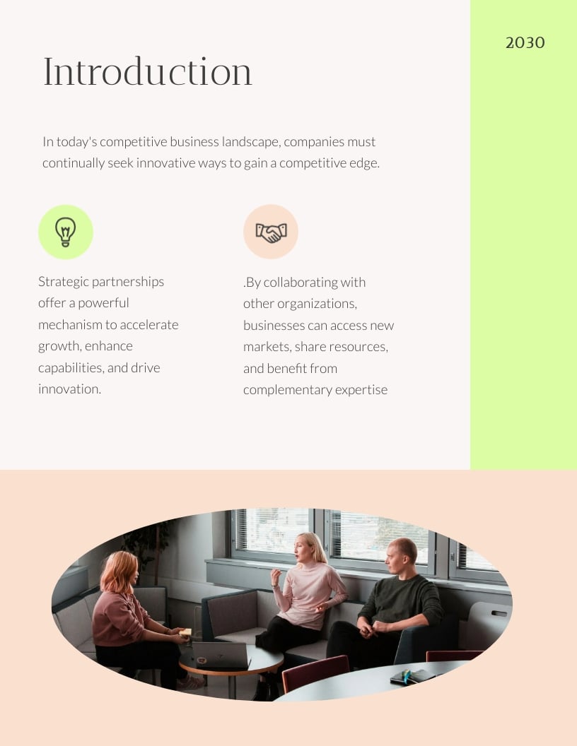 Simple Business Whitepaper Template | Visme