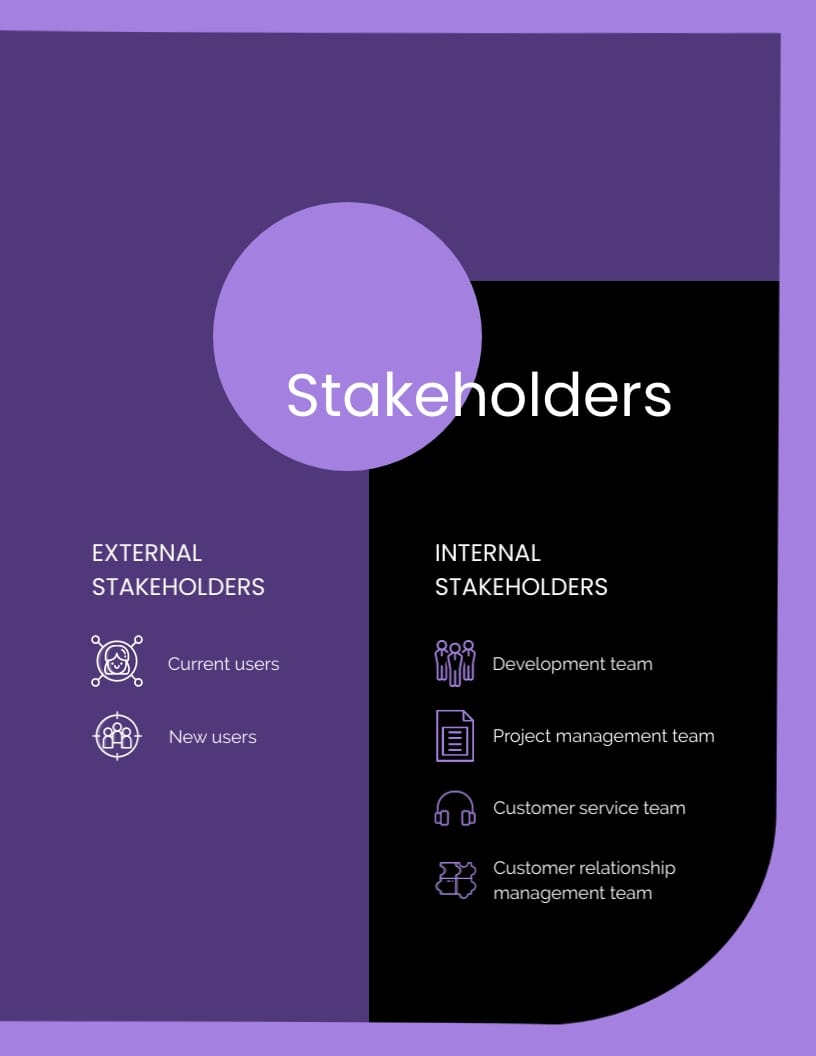 Simple Change Management Communication Plan Template | Visme