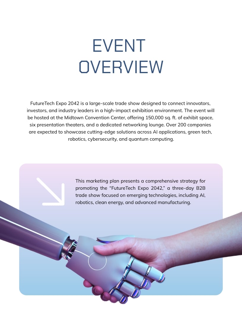 Simple Event Marketing Plan Template | Visme