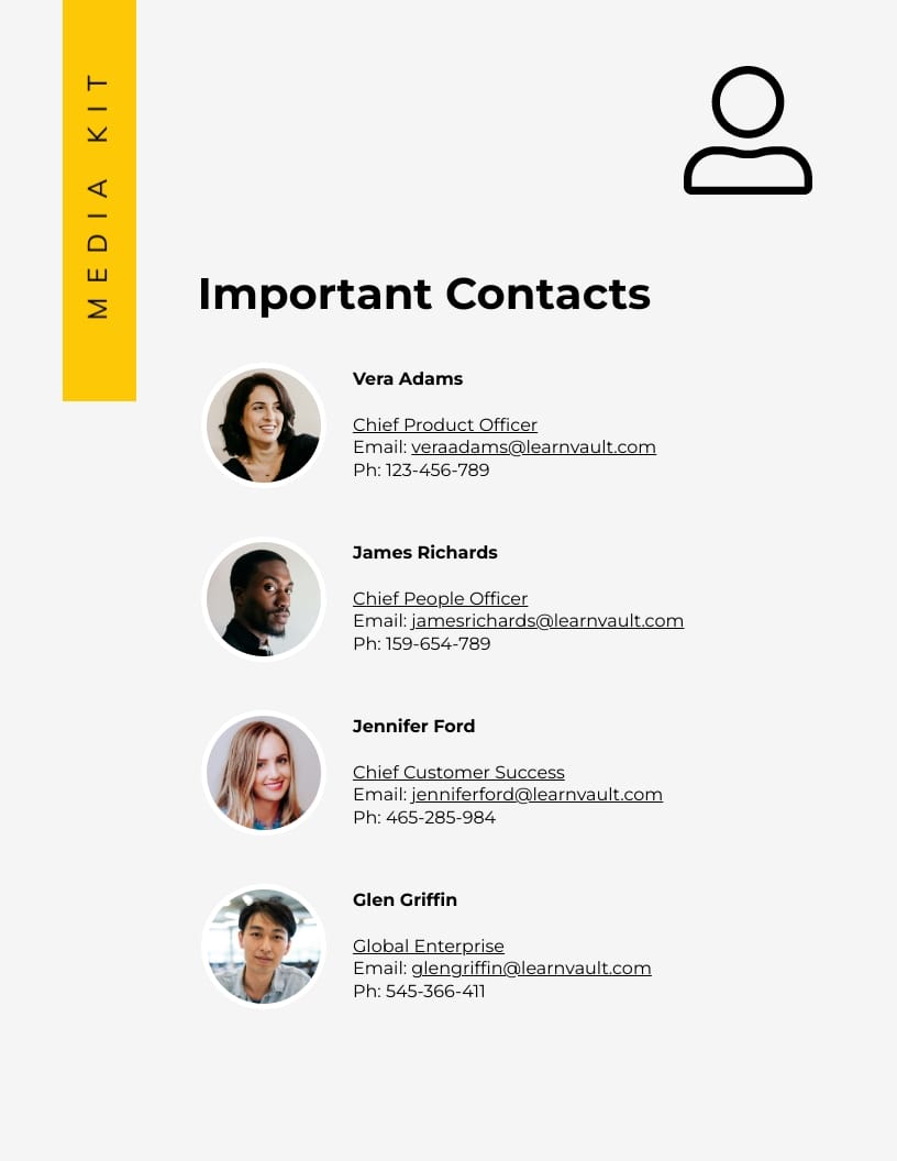 Digital Media Kit Template | Visme