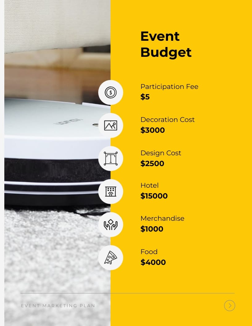 Sample Event Marketing Plan Template | Visme