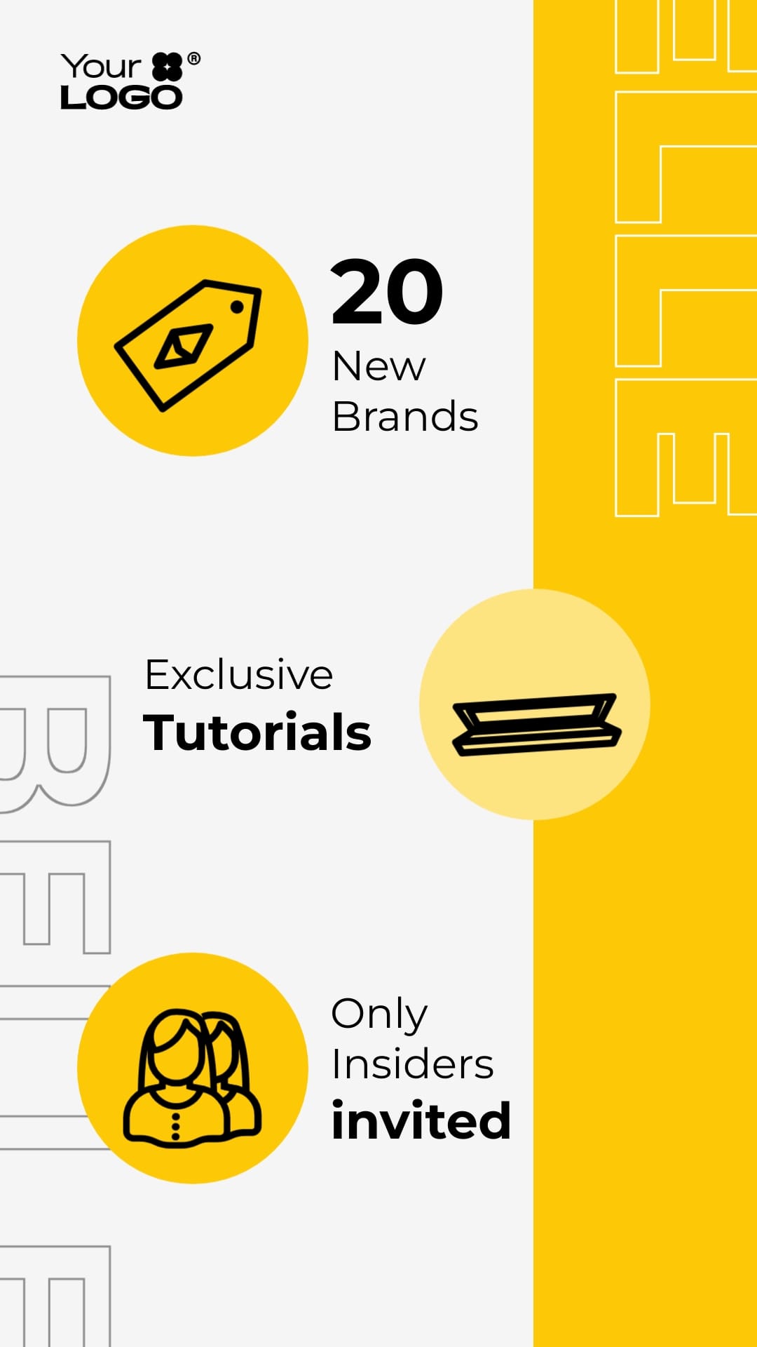 Sleek Makeup Show Instagram Story Template | Visme