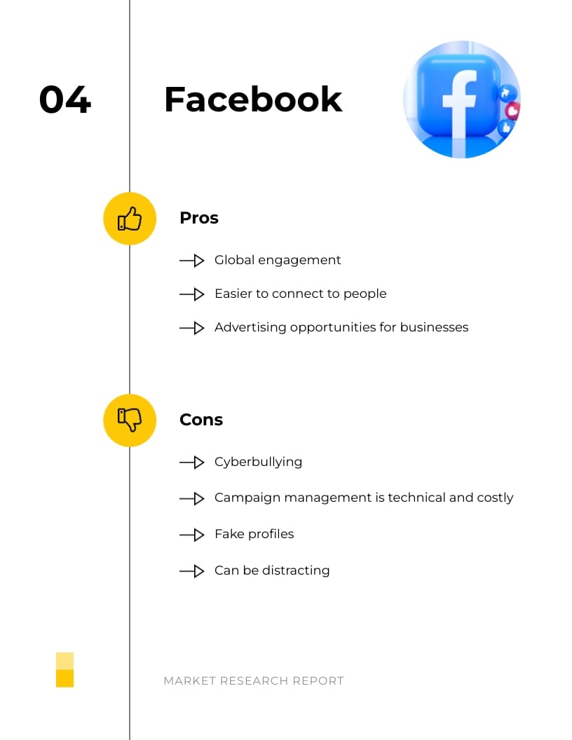 Social Media Marketing Report Template | Visme