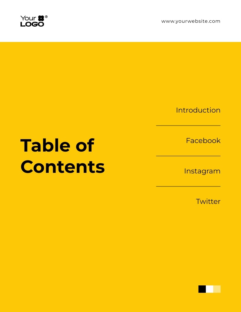 Research Report Sample Template | Visme