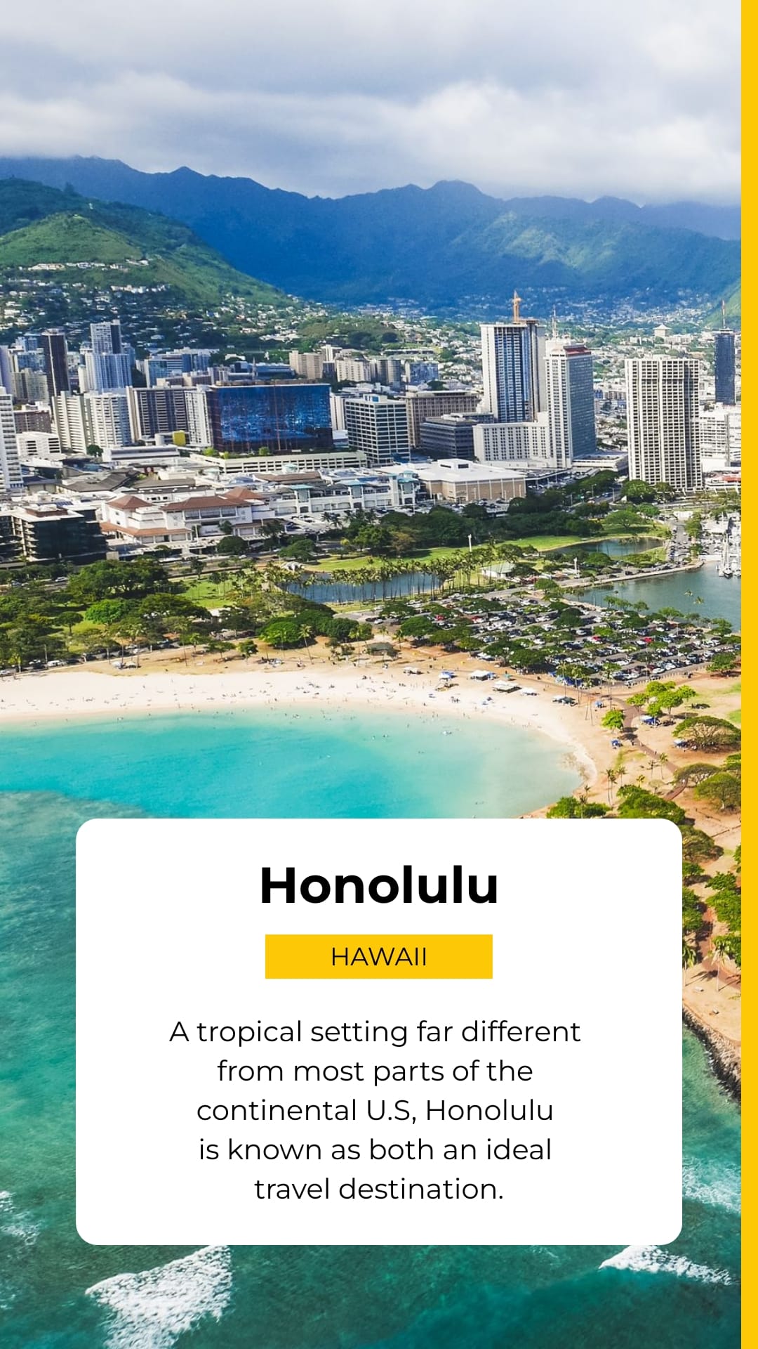 Sleek Most Desirable Place to Live in the US Facebook Story Template ...