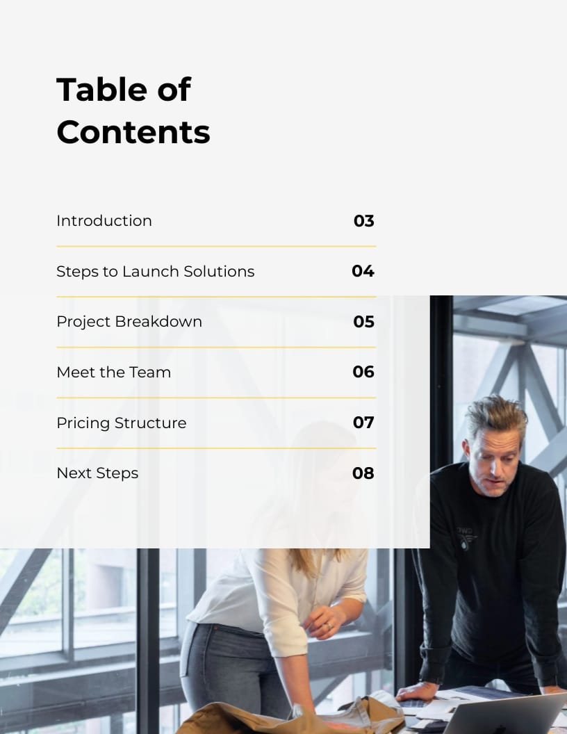 Sleek Personal Finance Proposal Template | Visme