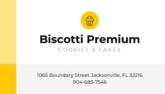 Sleek Store Manager Business Card Template | Visme