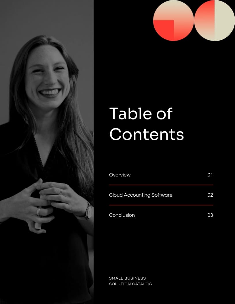 Small Business Solutions Catalog Template | Visme
