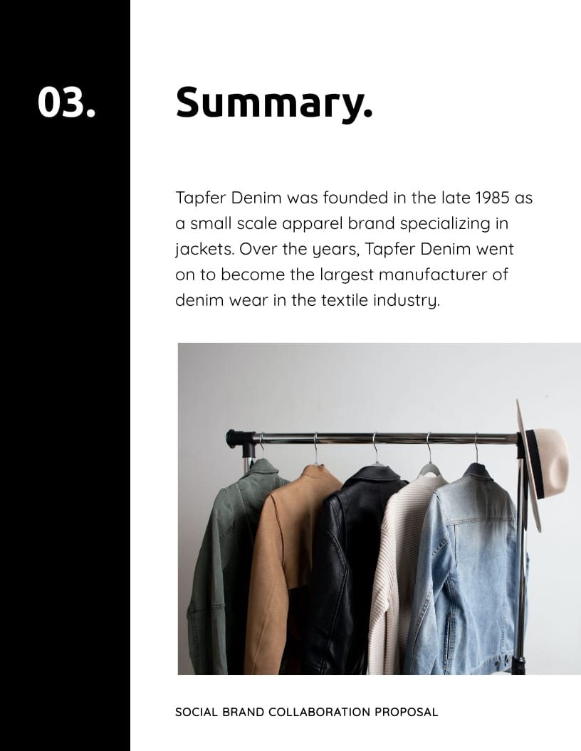 Social Brand Collaboration Proposal Template | Visme