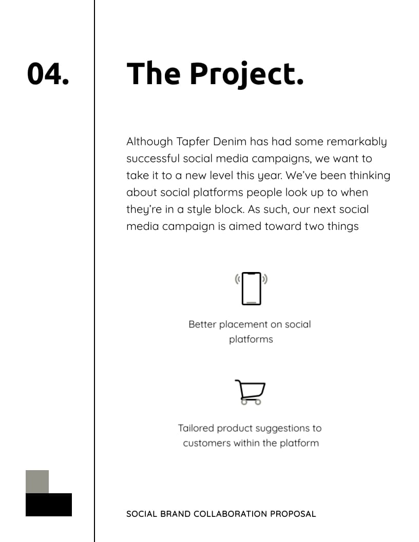 Social Brand Collaboration Proposal Template | Visme