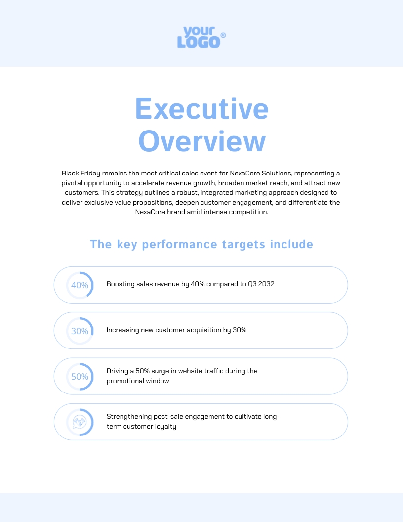 Software Company Marketing Strategy Template | Visme